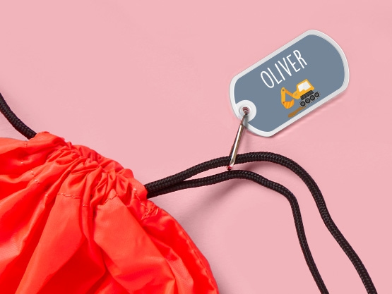 Bag Labels | Personalised Bag name Tags | Easy2Name